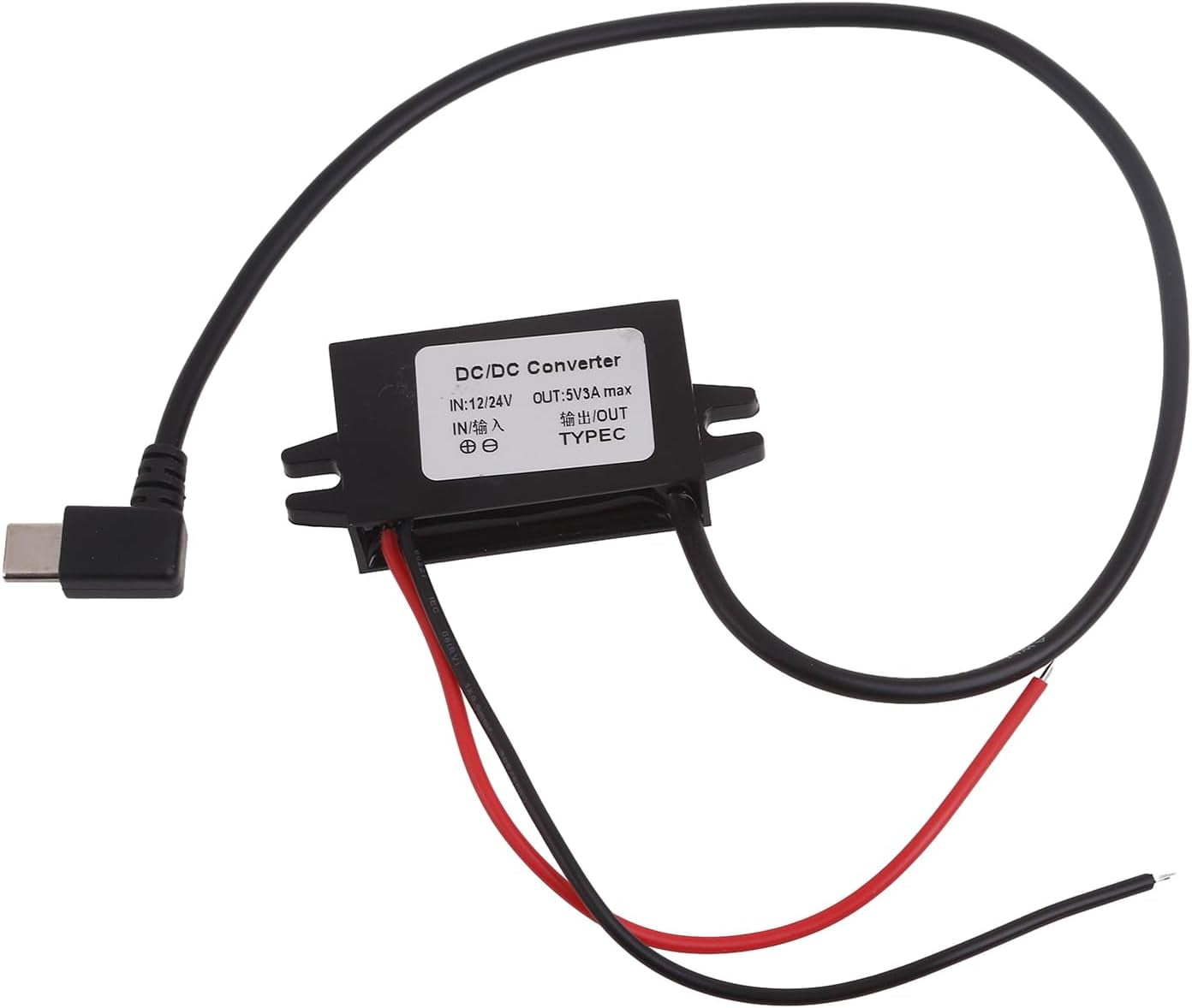 12V to 5V USB C Converter DC12V to Type C 5V 3A USB Buckk Module Step Down DCDC 8-23V Converter ...
