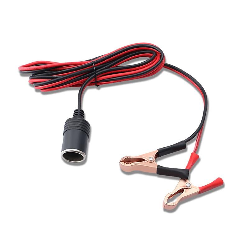 12V24V Battery Terminal Clip on Car Female Power Socket Female Adapter ...