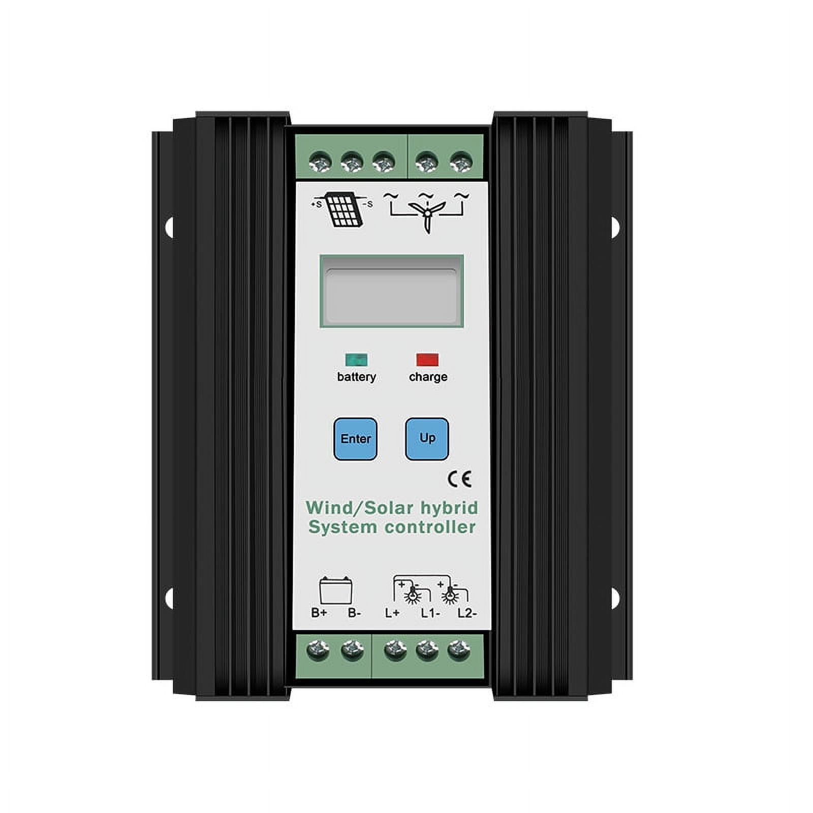 12V24V Solar-wind-solar Complementary Controller Photovoltaic Street Lamp Controller Wind Power ...