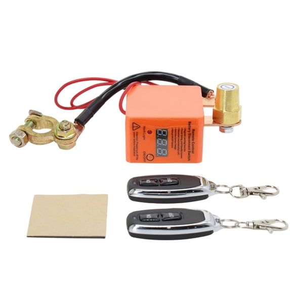 12V24V Wireless Remote Control Car Isolator Switch with Smart Voltage ...