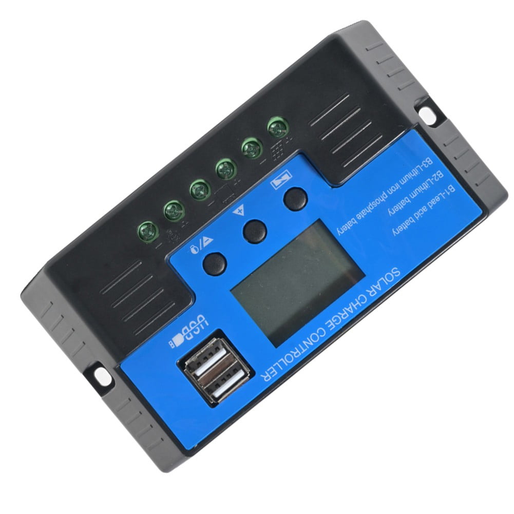12V24V10A20A30A Solar Controller Light Control Lcd Screen Photovoltaic ...