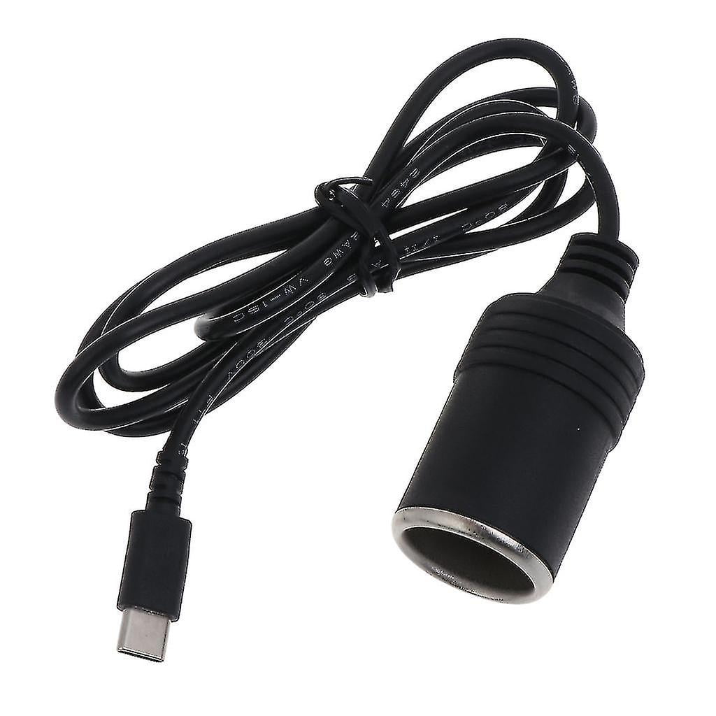 12V5A Usbc Port To 12V Car Cigarette-Lighter Socket Female Converter ...