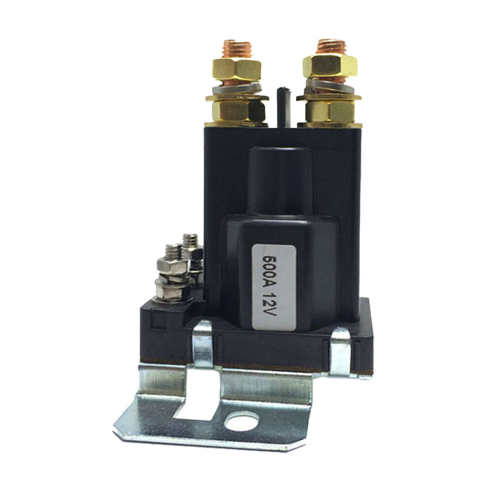 12VDC 500A AMP Heavy Current 4 Pin SPST Car Auto Start Relay Contactor ...