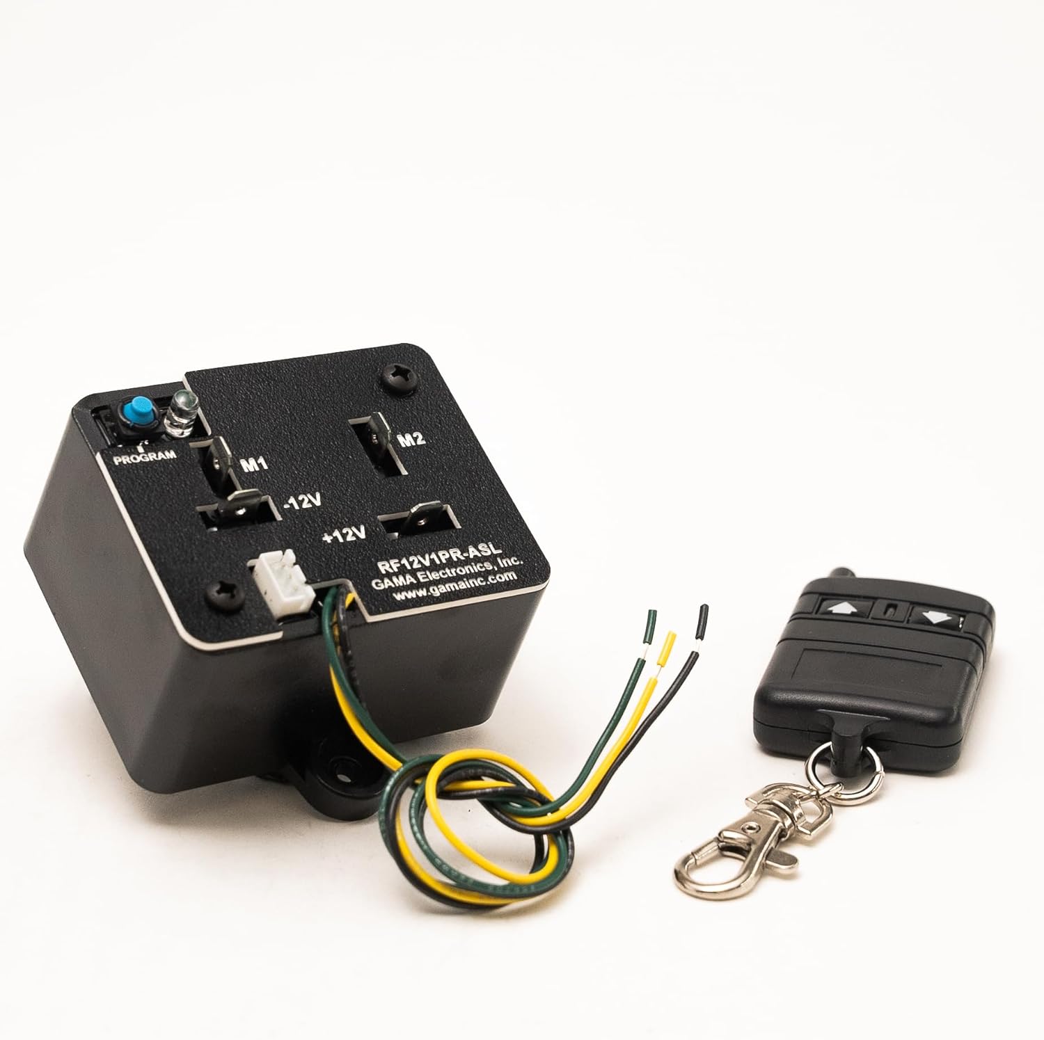 12VDC Motor Control with Auxiliary Switch Input RF Remote Control ...