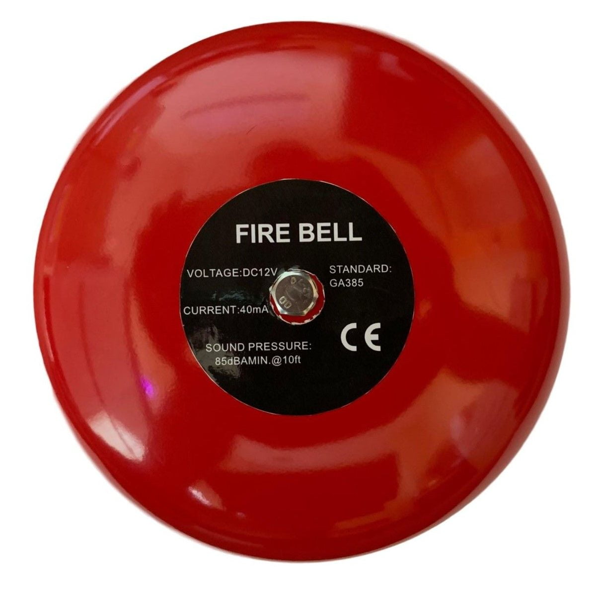 12VDC Red Fire Alarm Bell-85 Decibel Rating Loud Alarm Bell - Walmart.com