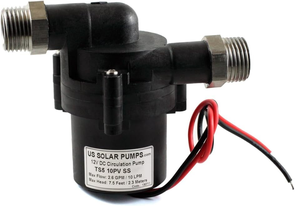 12VDC - Wort Pumps - Can handle temperatures up to 230F and Pressures ...