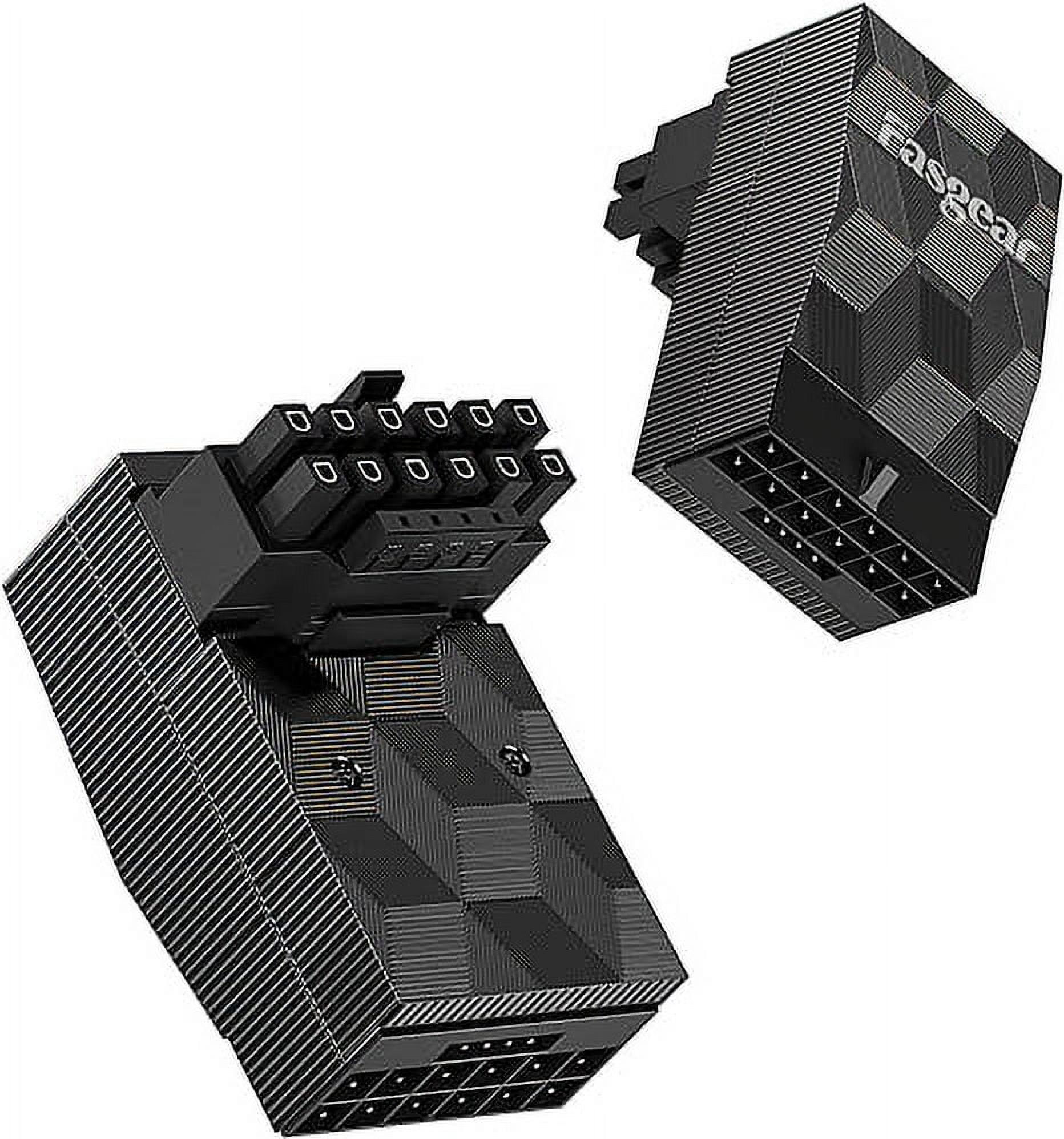 12VHPWR Adapter 90 Degree 1 Pack Fasgear Right Angle PCI-e 5.0 16pin ...