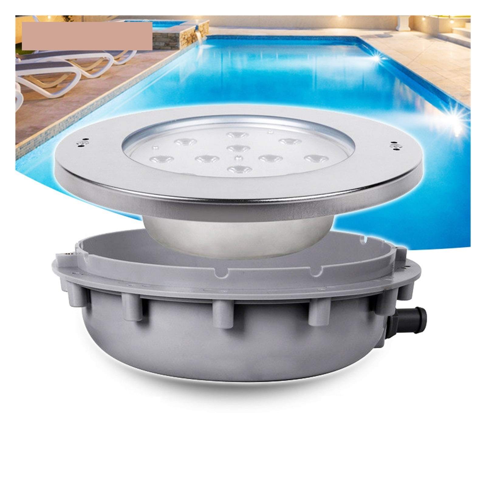 12W, 18W, 25W, 35W LED Diving Pool Lights Underwater Lights Colorful Fountain Landscape Lights ...