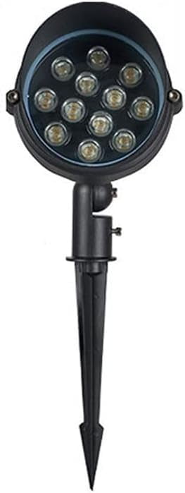 12WLED RGB Color Gradient Light Outdoor Waterproof Tree Spotlight Villa ...