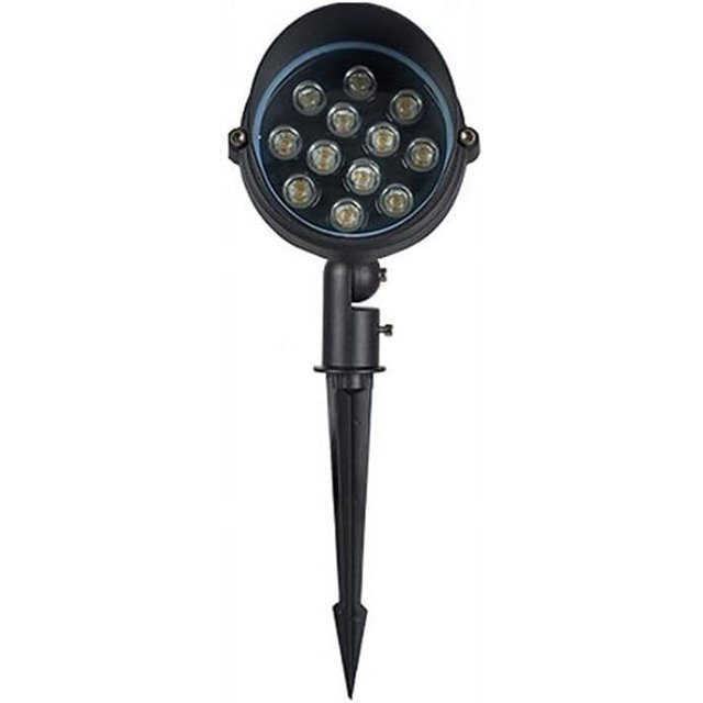 12WLED RGB Color Gradient Light Outdoor Waterproof Tree Spotlight Villa ...