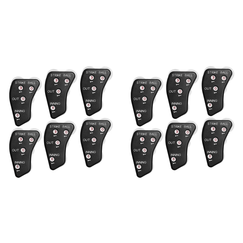 12X 4 Wheel Baseball Umpire Clicker-Umpire Indicator Gear-Practical ...