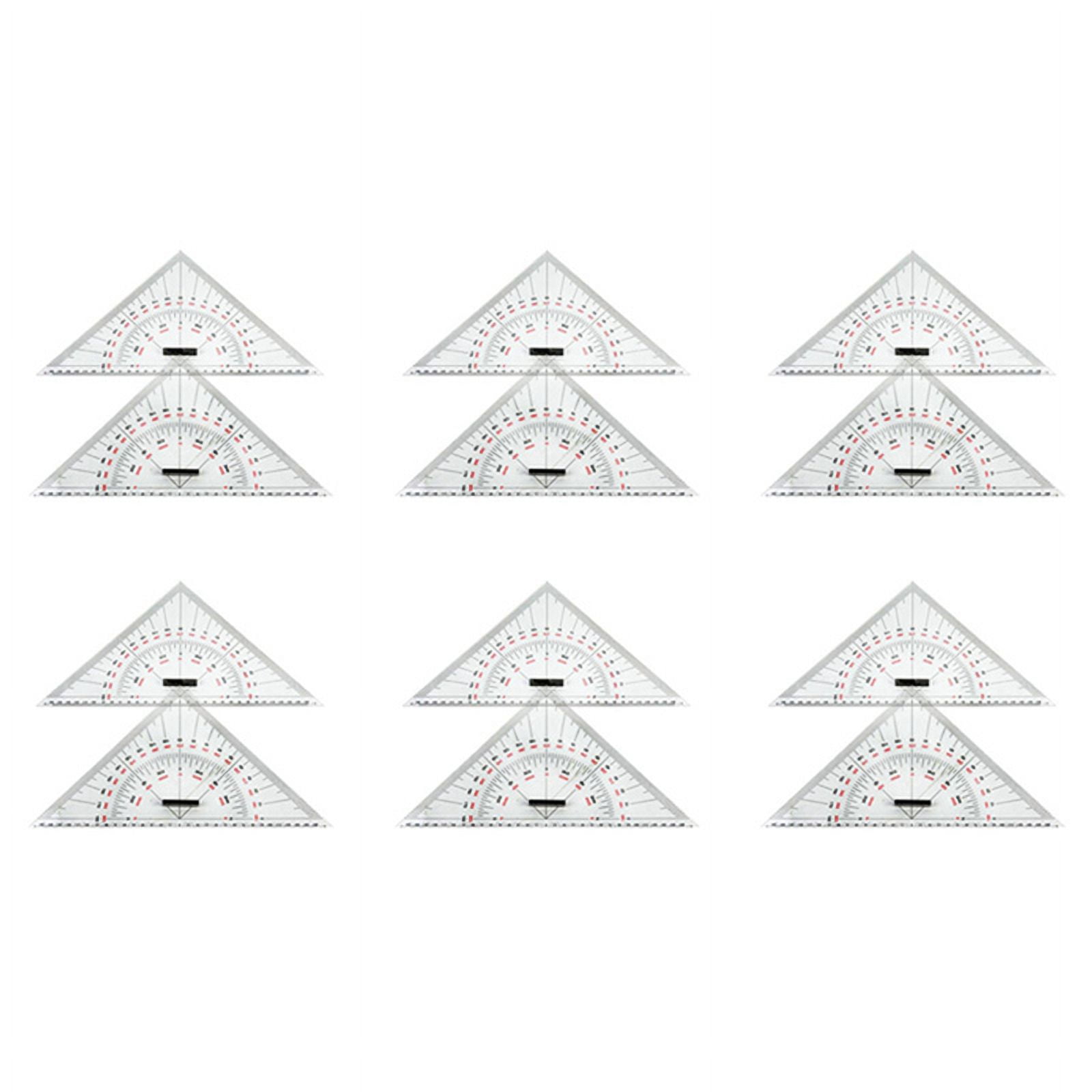 12X Chart Drawing Triangle Ruler for Ship Drawing 300mm -Scale Triangle ...