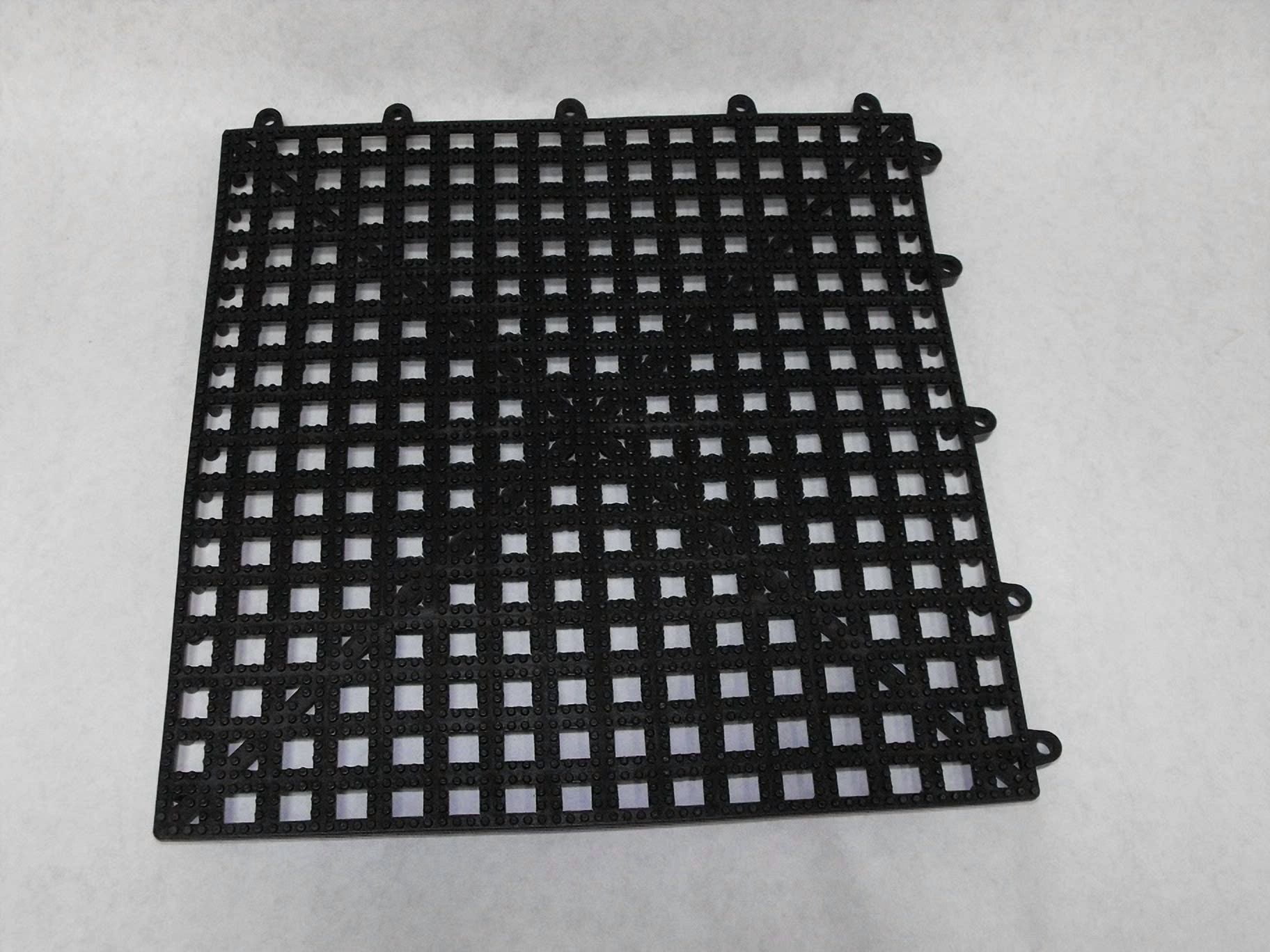 12X12 Versa Mat Interlocking Flex Tile Glass Shelfliner Bar Drink Floor ...