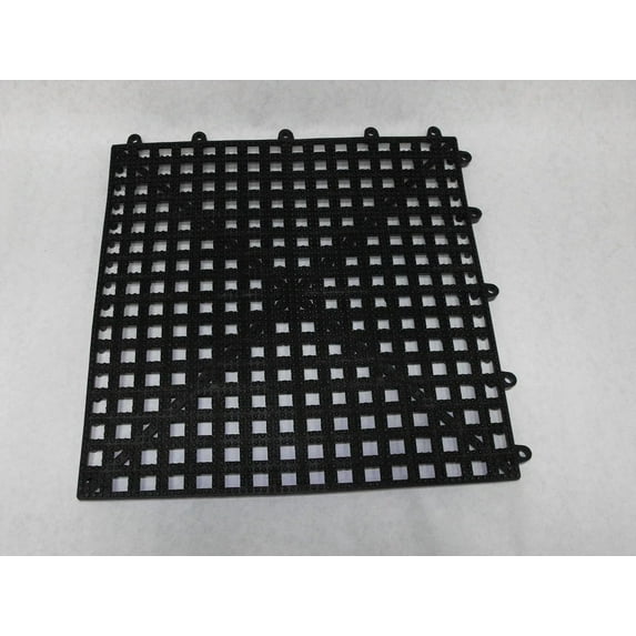 12X12 Versa Mat Interlocking Flex Tile Glass Shelfliner Bar Drink Floor ...