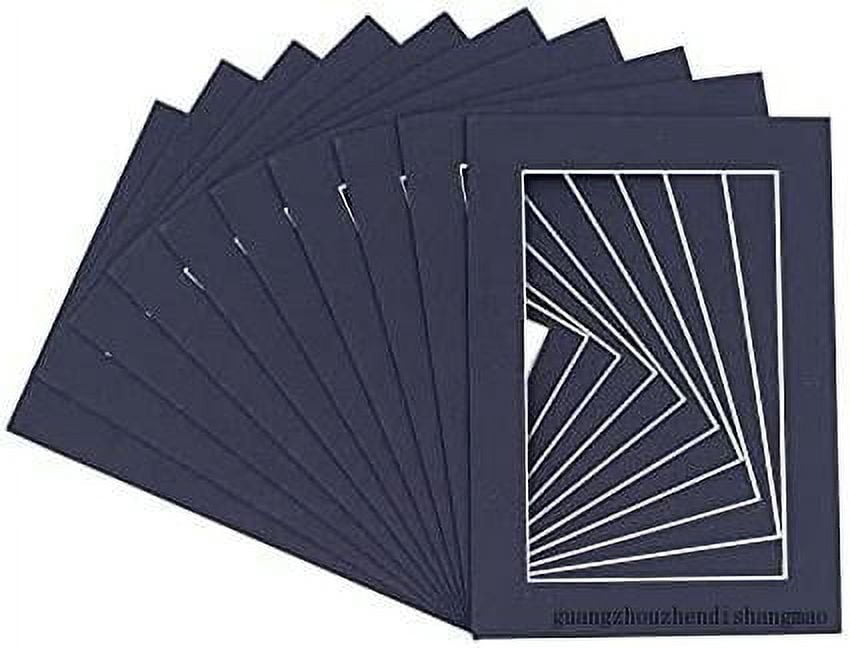 12X16 Mat For 16X20 Frame - Precut Mat Board Acid-Free Navy 12X16 Photo ...