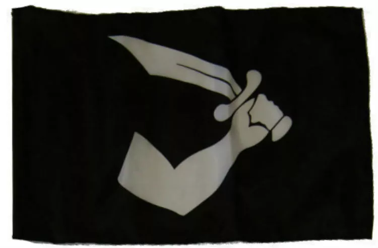 12X18 12"X18" Jolly Roger Pirate Thomas Tew Sleeve Flag Garden ...