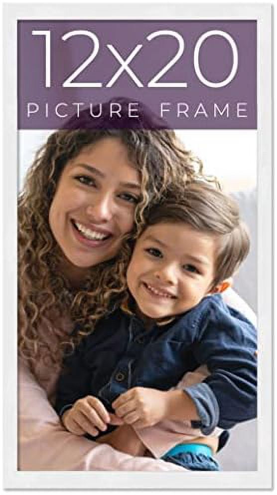 12x20-frame-white-real-wood-picture-frame-width-0-75-inches-interior