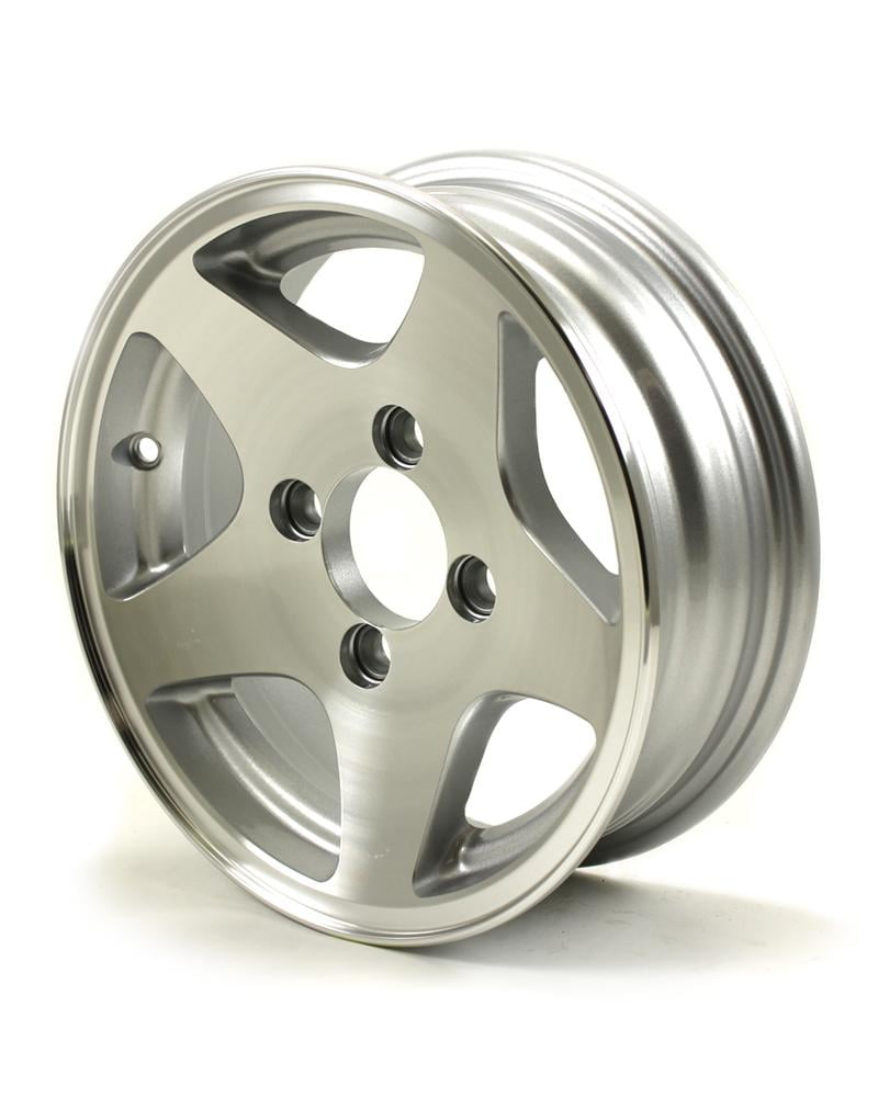 12X4 4-Lug on 4" Aluminum Series 04 Trailer Wheel - 424440 - Walmart.com