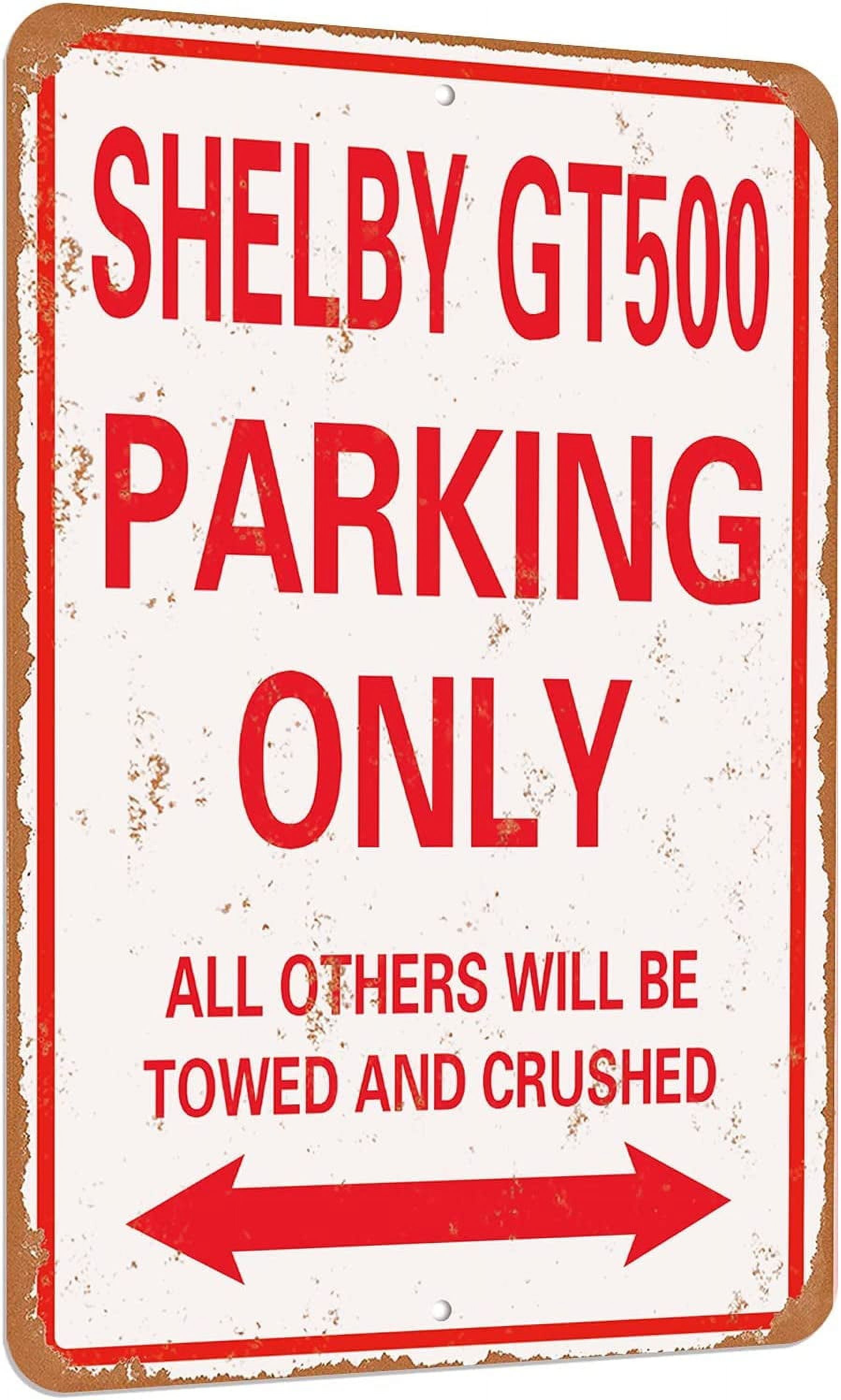 12X8 - SHELBY GT500 Ponly vintage look funny mental tin sign-inches ...