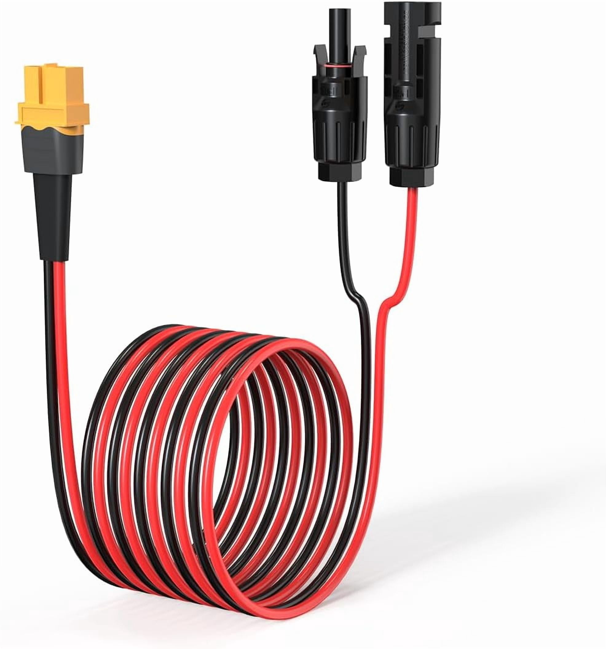 12awg 50ft xt60 solar cable 2 10 25 35 50 75 100ft xt60 extension cable ...