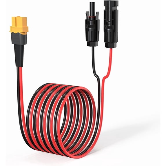 12awg 50ft xt60 solar cable 2 10 25 35 50 75 100ft xt60 extension cable ...