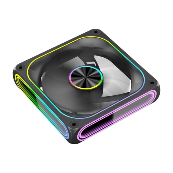 12cm ARGB Lighting PWM Controlled Mirroring Design Fan Offering Robust ...
