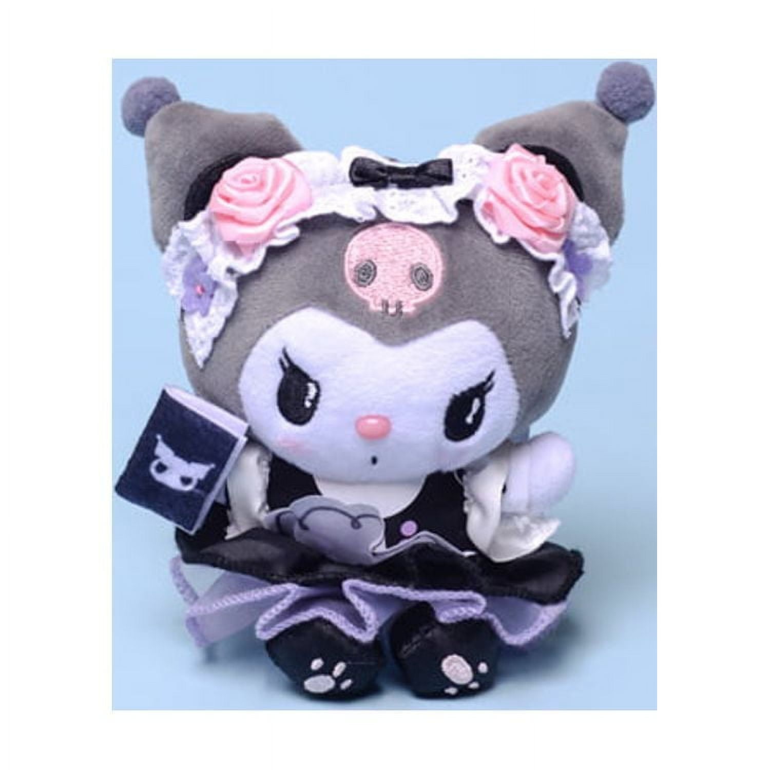 12cm Kuromi Plush Toys with Book Cute Plush Toy Kawaii Stuffed Animals Doll Sanrio Figure Gifts ...