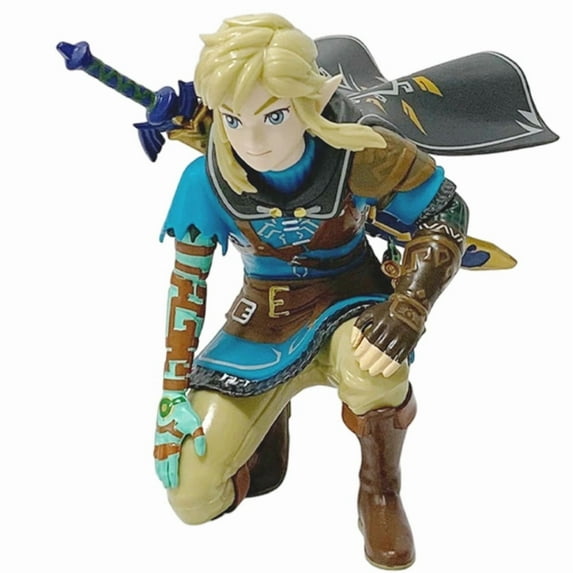 12cm Legend Of Zelda Anime Link Kingdom Of Tears Squatting Position ...
