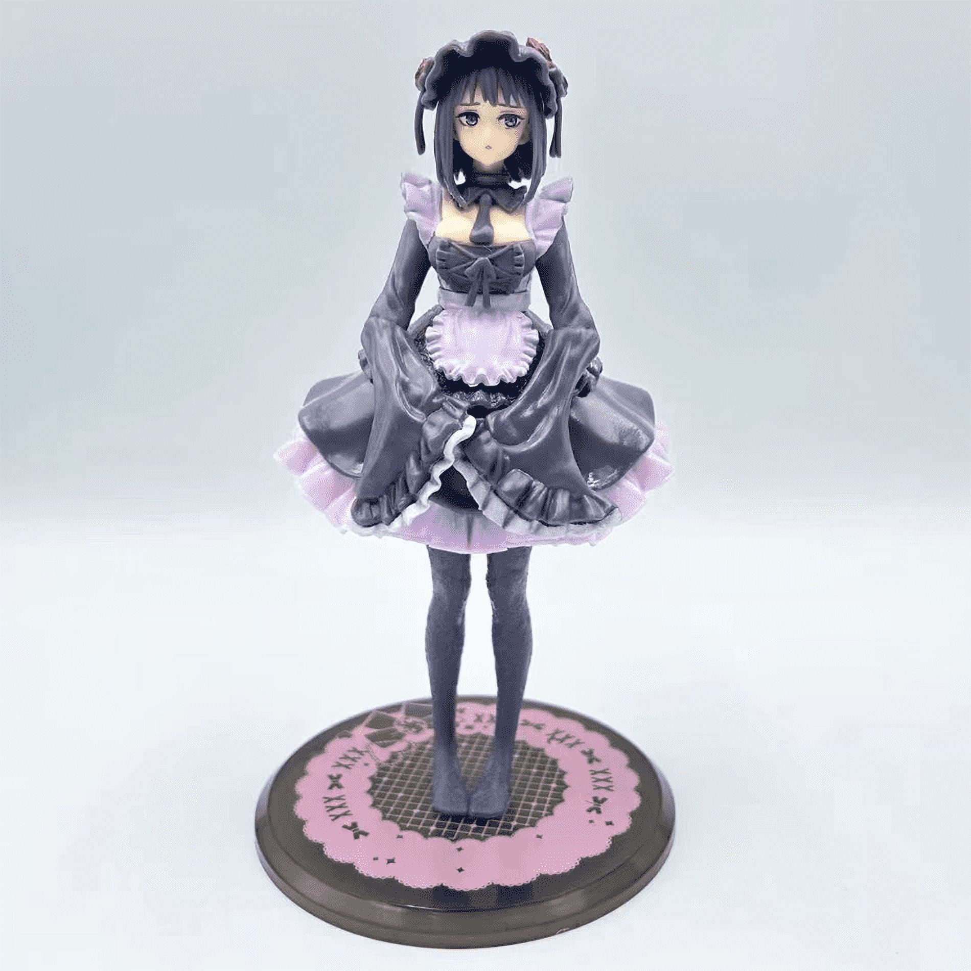 12cm My Dress-Up Darling Anime Figure Black Maid Outfit Kitagawa Marin ...
