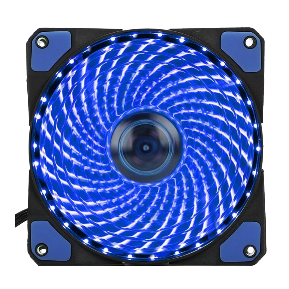 12cm RGB Case Fan Ultra Silent 33 LED Quiet Cooling Fan PC Cooler Fan ...