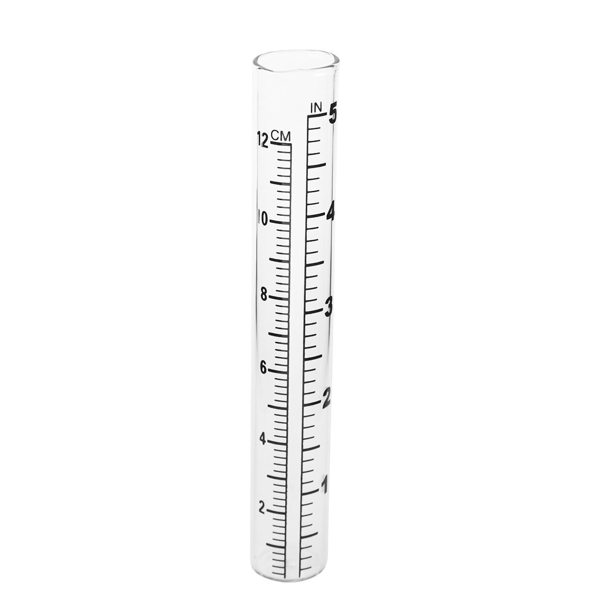12cm Rain Gauge Glass Replacement Tube for Garden Decoration Meter Test ...