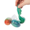 12ct Iridescent Glitter Putty Eggs - Kids Plastic Easter Party Birthday Favors - Walmart.com