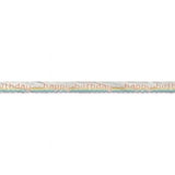12ft Foil Rainbow Chevron Happy Birthday Banner - Walmart.com