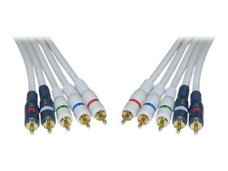 12ft High Quality Component Video + Audio Cable, RCA Male - Walmart.com