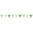 12ft Lime Green Polka Dot and Striped Pennant Banner - Walmart.com