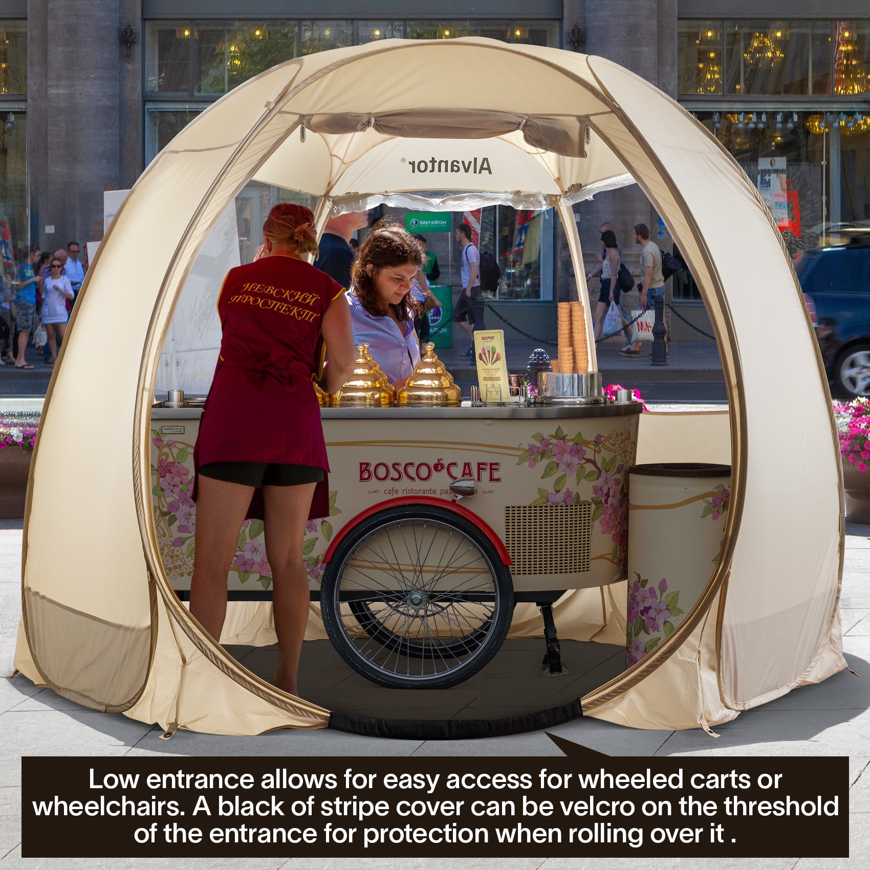 12x12 ft Pop Up Canopy Tent, Heavy Duty Commercial Event Tent, UV ...