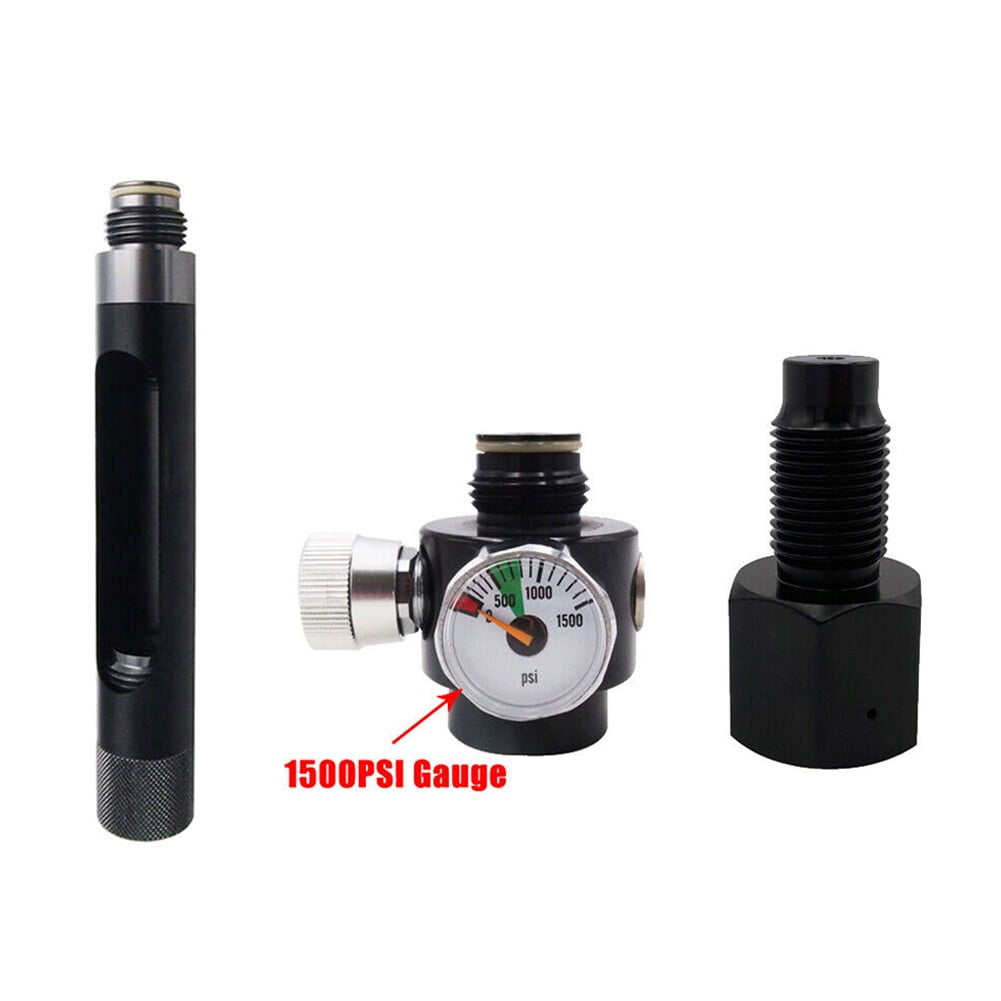 12g CO2 Cartridge Quick Change Adapter with Regulator for PCP SIG SAUER ...