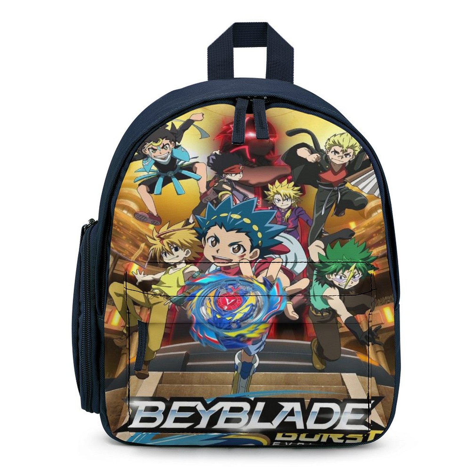 12In Beyblade Burst Backpack Backpack Bookbag Mini Travel Bag - Walmart.com