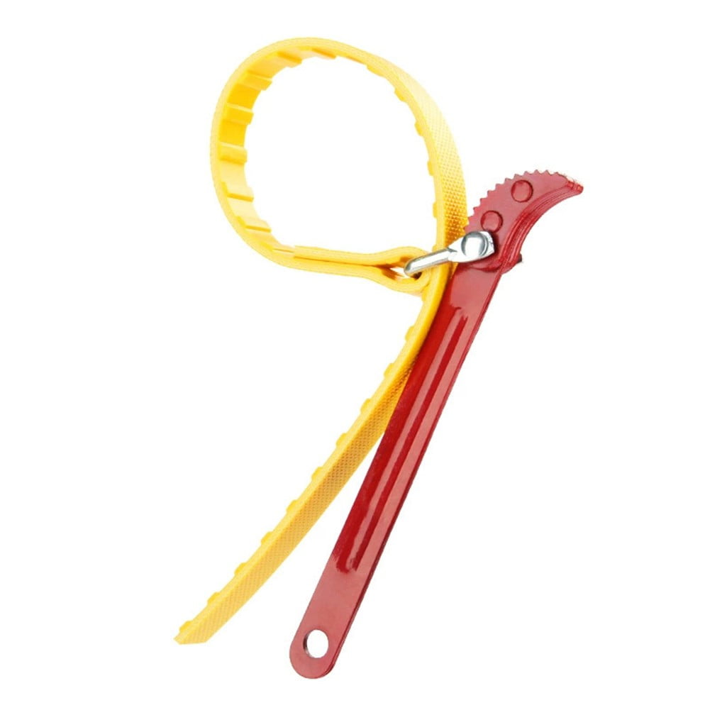 12in Car Oil Filter Belt Wrench Adjustable Nonslip Strap Spanner ...