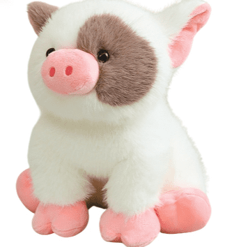 12in Cute Little Baby Pig Plush Toy Soft Stuffed Animal for Kids and ...