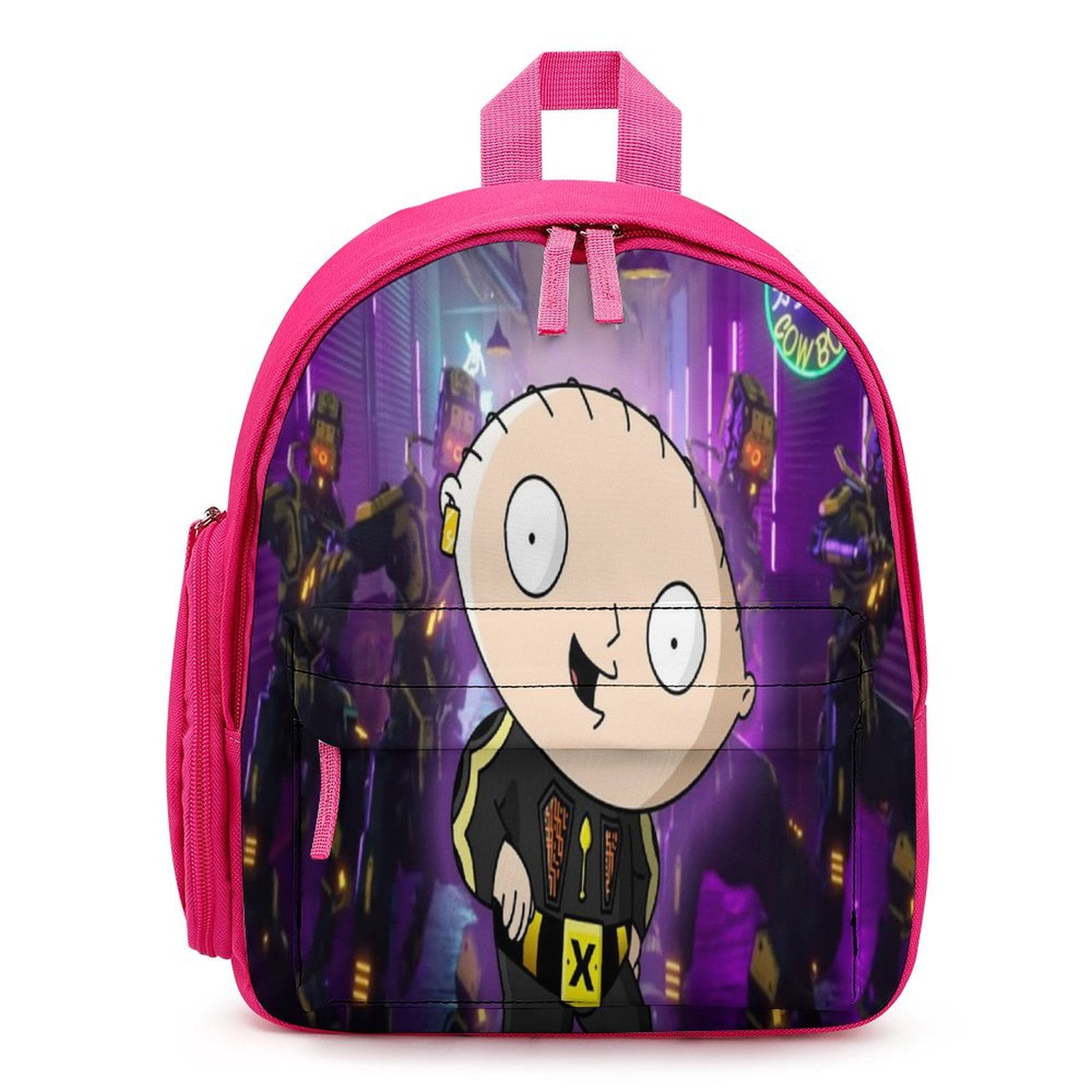 12in Fam-ily Guy Small Backpack Bookbag Bag Travel Daypack for Travel ...