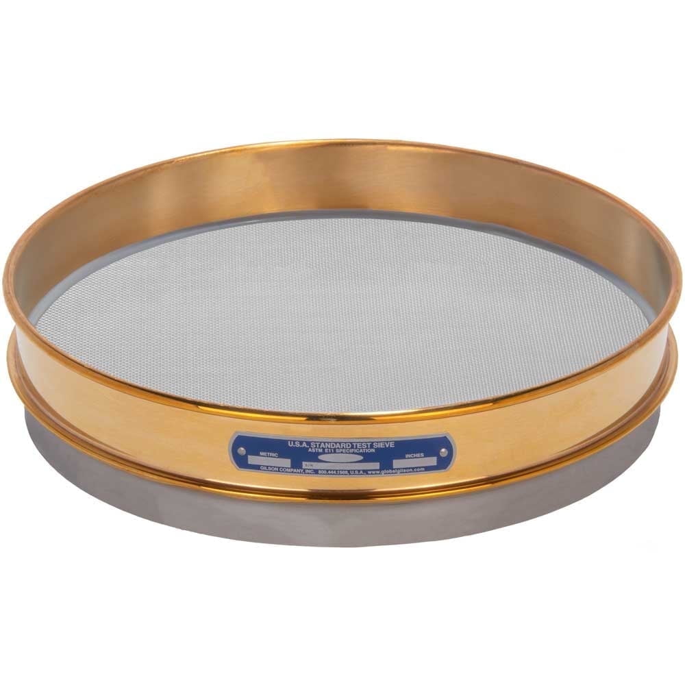 12in Sieve, Brass/Stainless, Half-Height, No.25 - Walmart.com