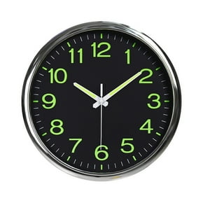 Glow Dark Clocks for Home Decor with Luminous and Decorative Designs