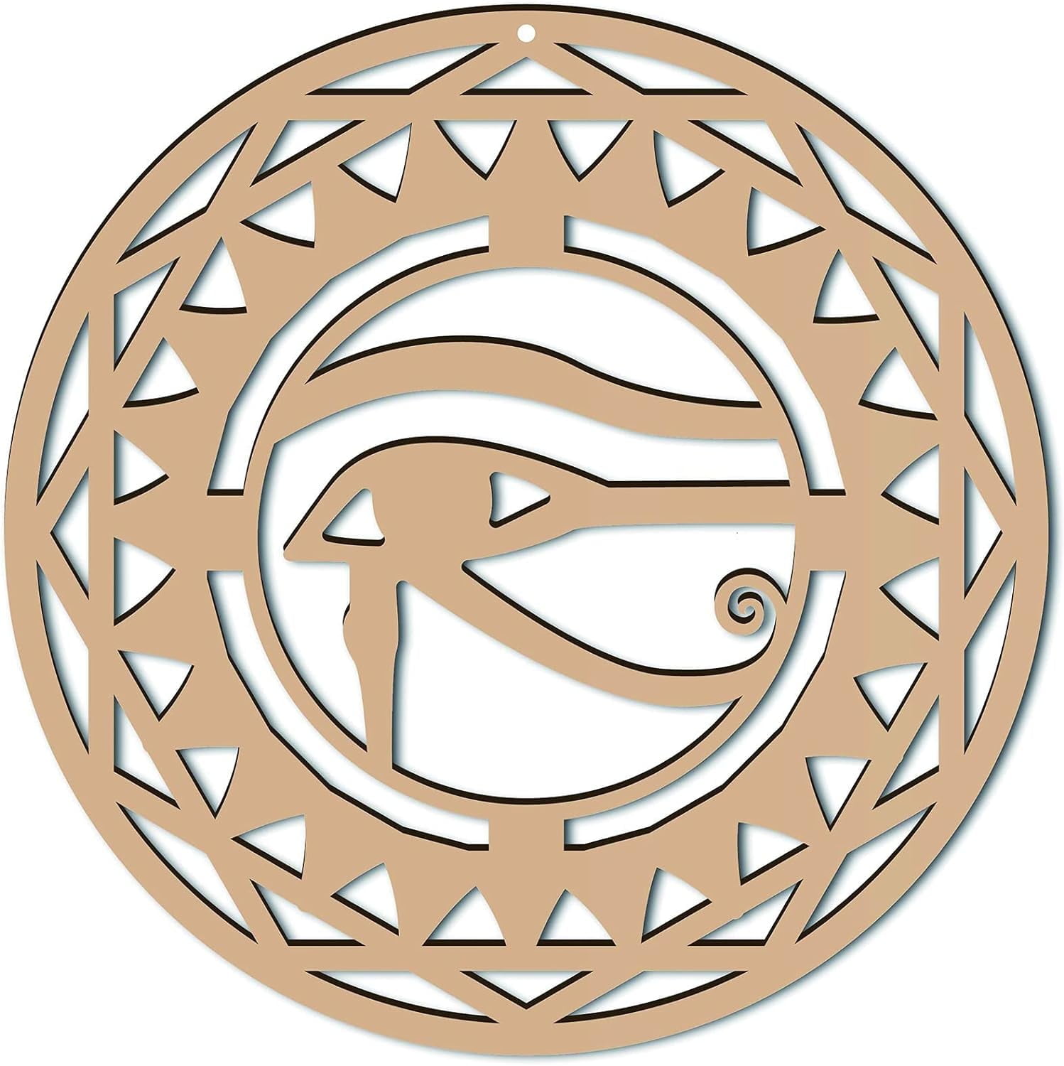 12inch Ancient Ankh Egyptian Eye of Evil Eyes Symbol Wall Art Crystal ...