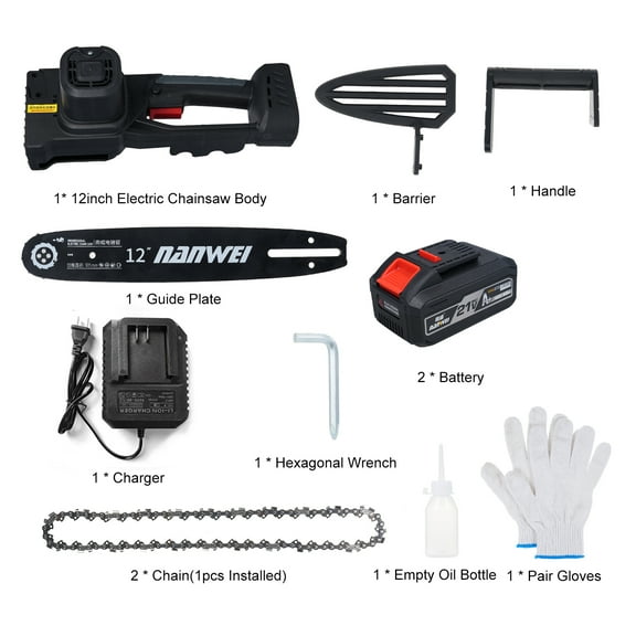 Ryobi One+ 8 in. 18-Volt Lithium-Ion Cordless Lightweight Chainsaw for ...