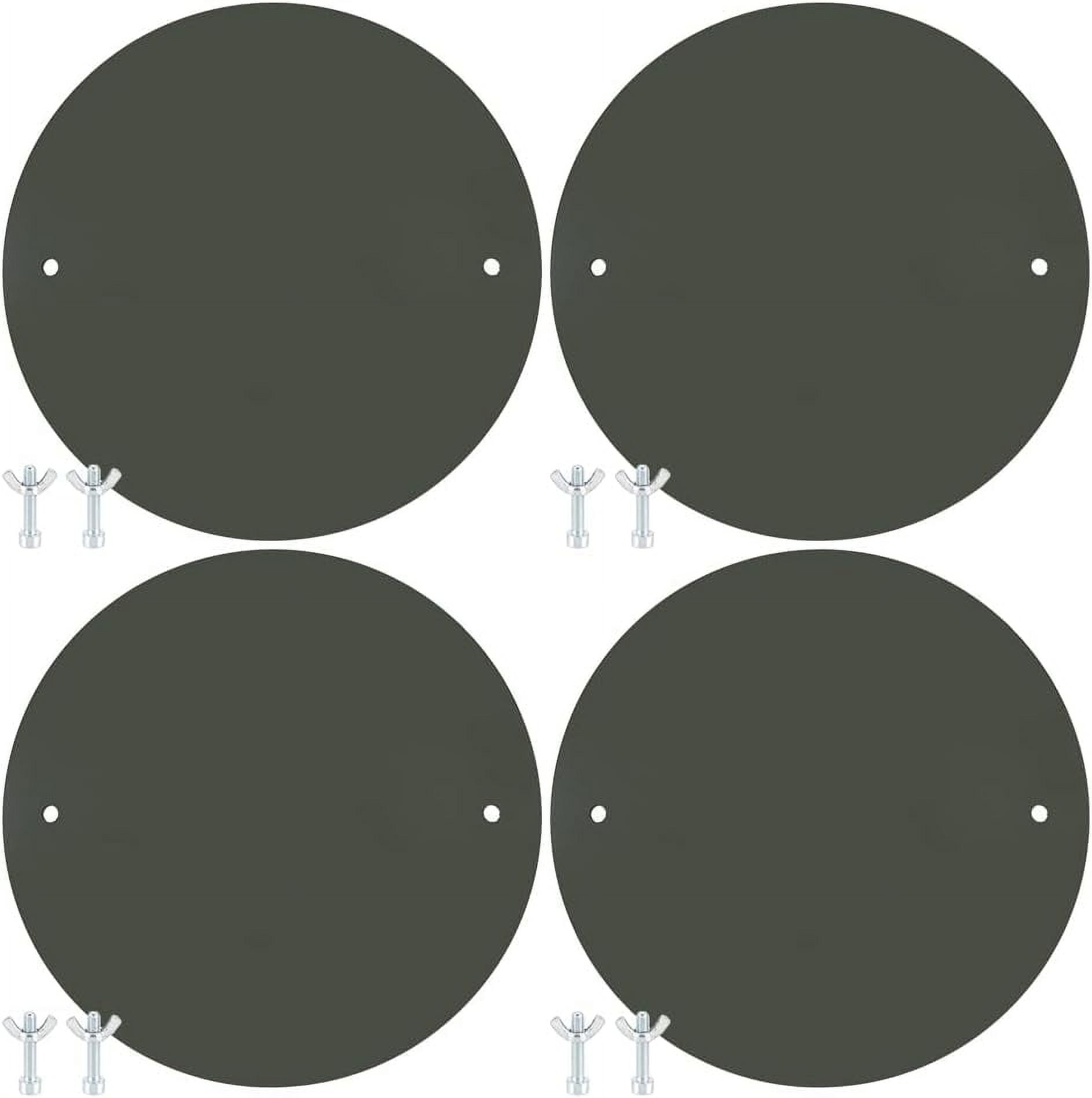 12inch Diameter Olive Green Pottery Wheel Bats Pre Drilled Round Clay ...