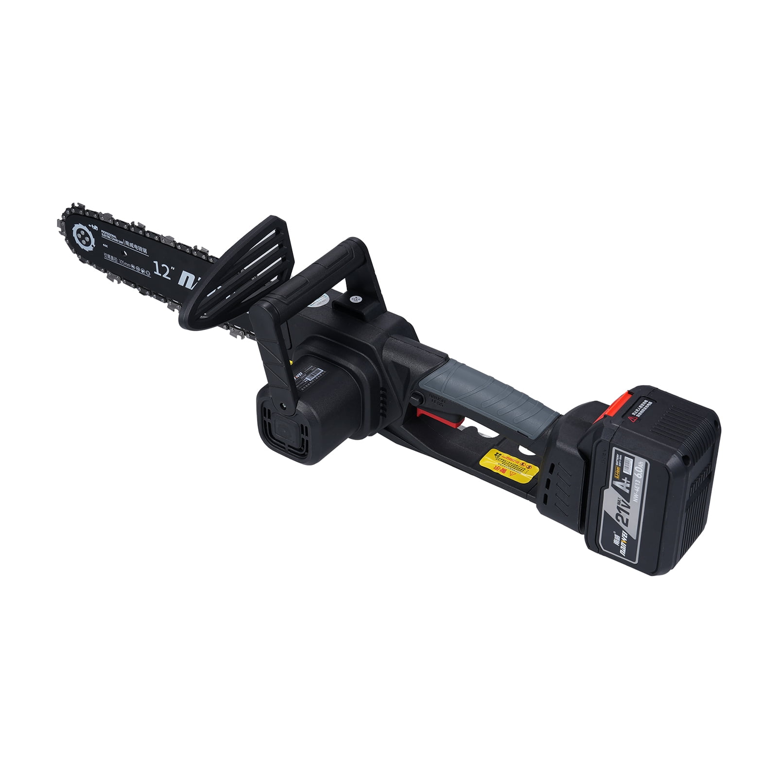 For 12inch Electric Chainsaw 2000W Brushless Chainsaw Handheld Logging ...