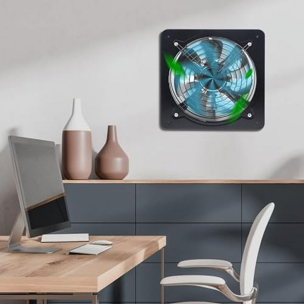 12inch Exhaust Fan Ventilation Fans,Commercial Air Blower Fan,Electric ...