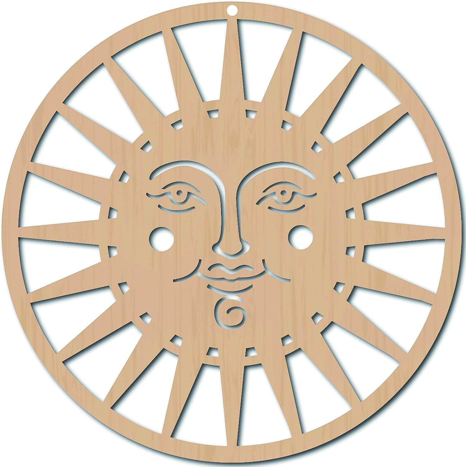 12inch Laser Cut Wooden Wall Sculpture Torus Wall Art Home Decor Sacred ...