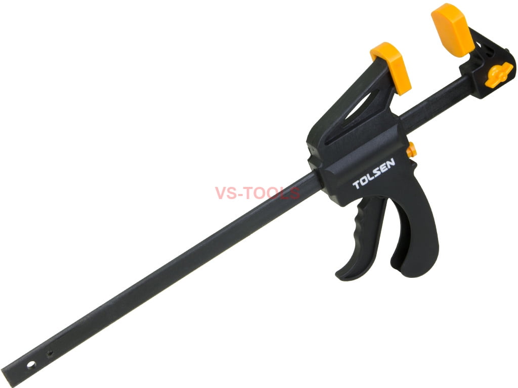 12inch Ratcheting Bar Locking Clamps Ratchet Spreader Squeeze Woodwork ...